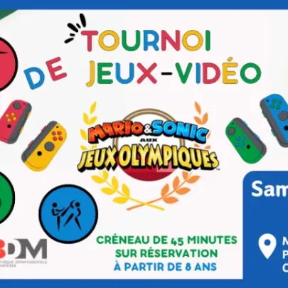 Tournoi de jeux vidéo à la Médiathèque Château Gontier sur Mayenne