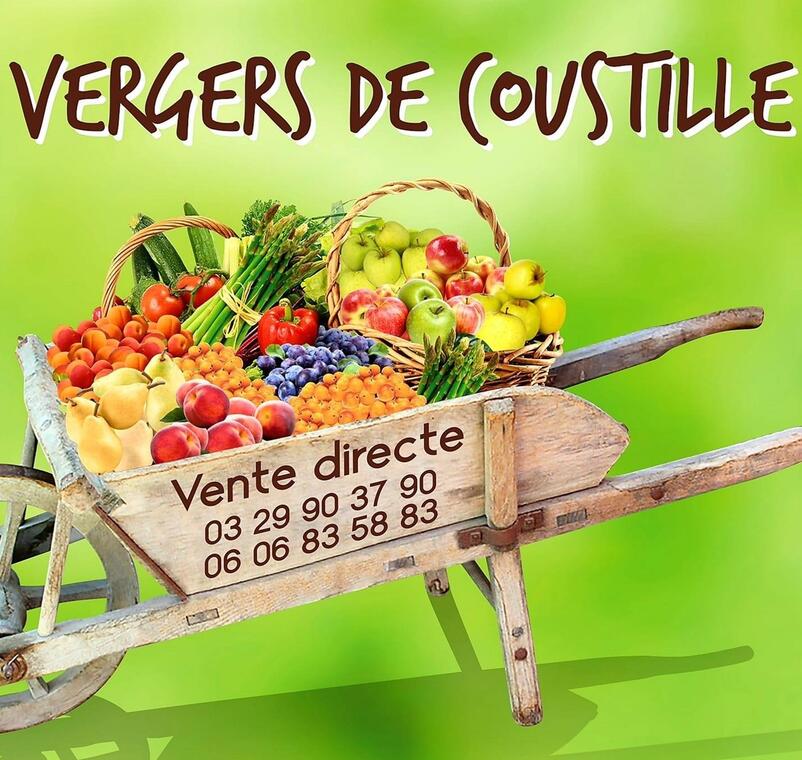 VERGERS DE COUSTILLE (Buxières-sous-les-Côtes) | Lac de Madine - Votre ...