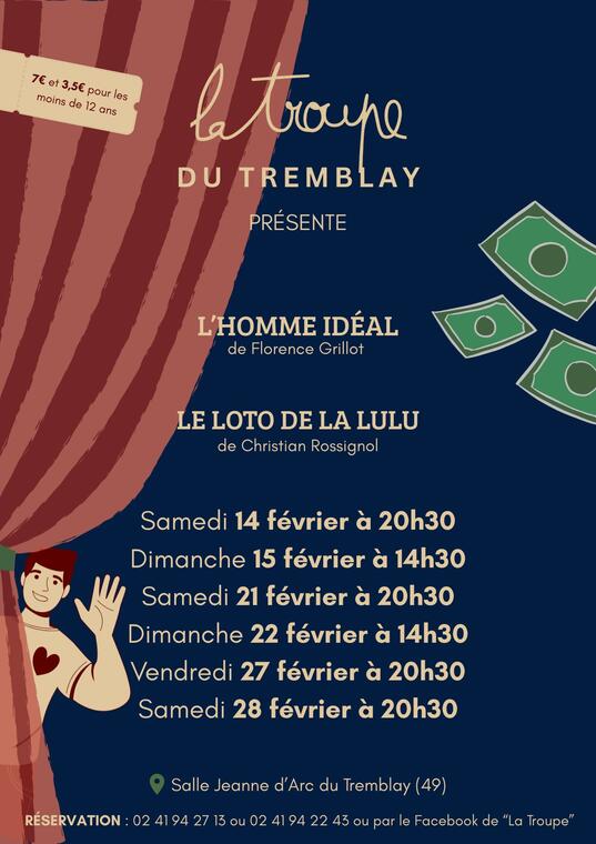 Théâtre – Le Tremblay (Le Tremblay, Ombrée d’Anjou) | Office de ...