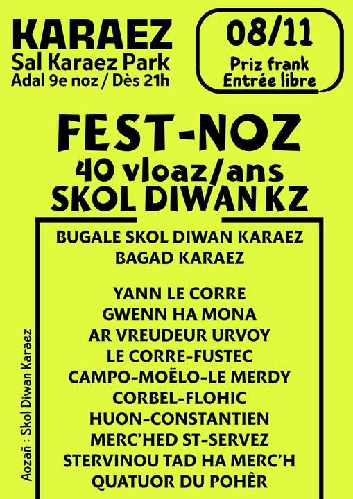 Diwan fête ses 40 ans ! (Carhaix-Plouguer)