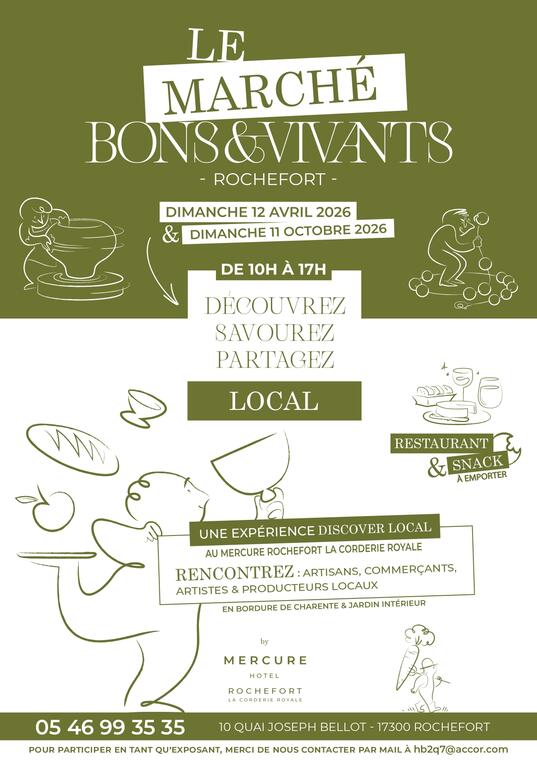 BONS&VIVANTS market - Rochefort | Office de Tourisme de Rochefort Océan ...