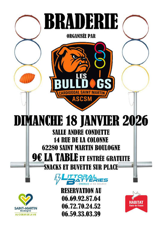BRADERIE DES BULLDOGS Cardiogoal Saint-Martin – ASCSM - Saint-Martin ...