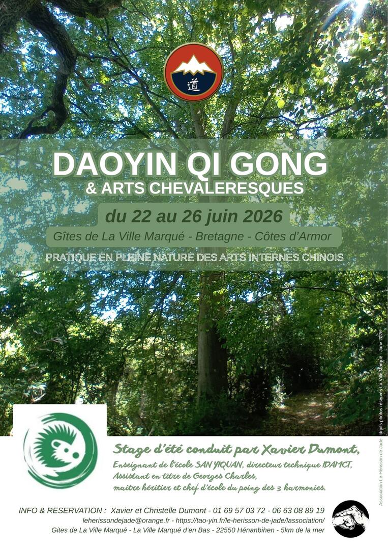 Stage de TAO "Daoyin Qi Gong & Arts chevaleresques" - Hénanbihen ...