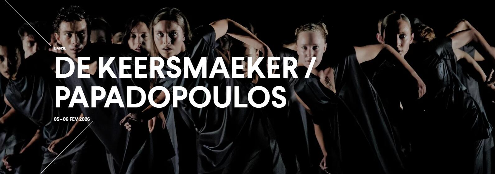 Ballet – De Keersmaeker/ Papadopoulos (Nancy) | Nancy Tourisme