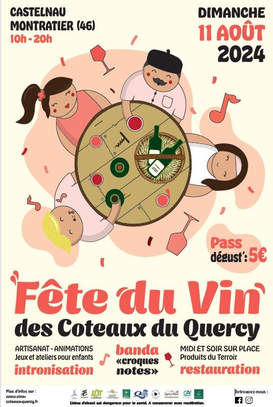 Fête du Vin des Coteaux du Quercy à Castelnau-Montratier (Castelnau ...