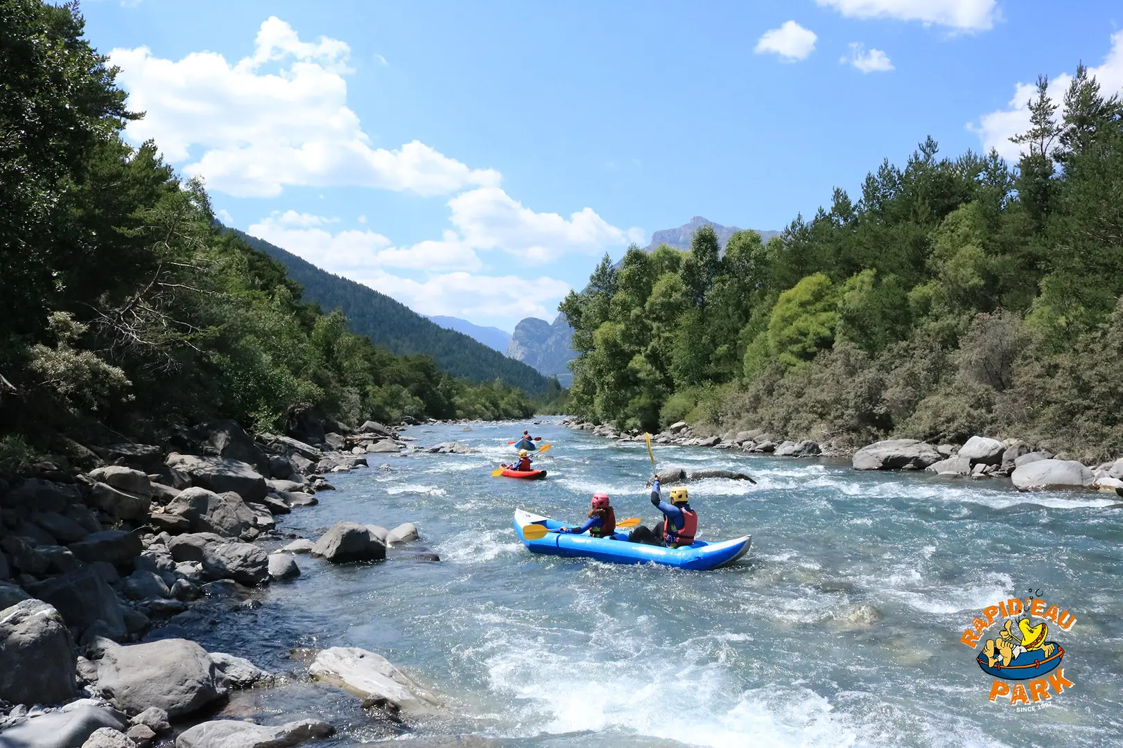 Kayak raft / canoë raft avec Rapid’eau Raft (Méolans-Revel) | Provence ...