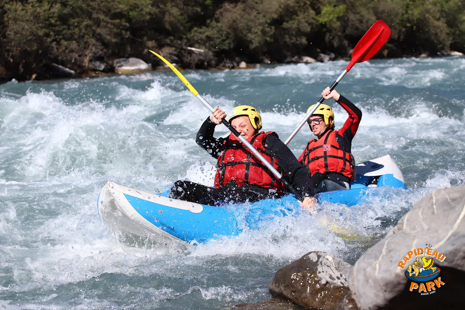 Kayak raft / canoë raft avec Rapid’eau Raft (Méolans-Revel) | Provence ...