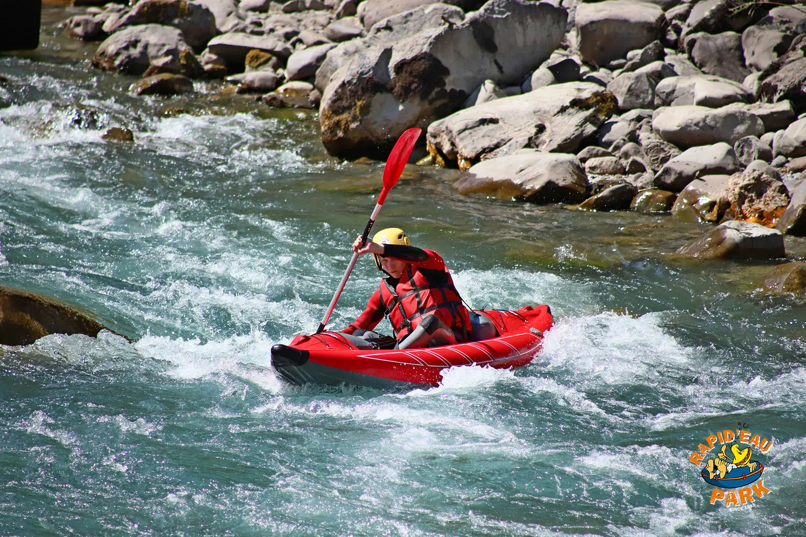 Kayak raft / canoë raft avec Rapid’eau Raft (Méolans-Revel) | Provence ...