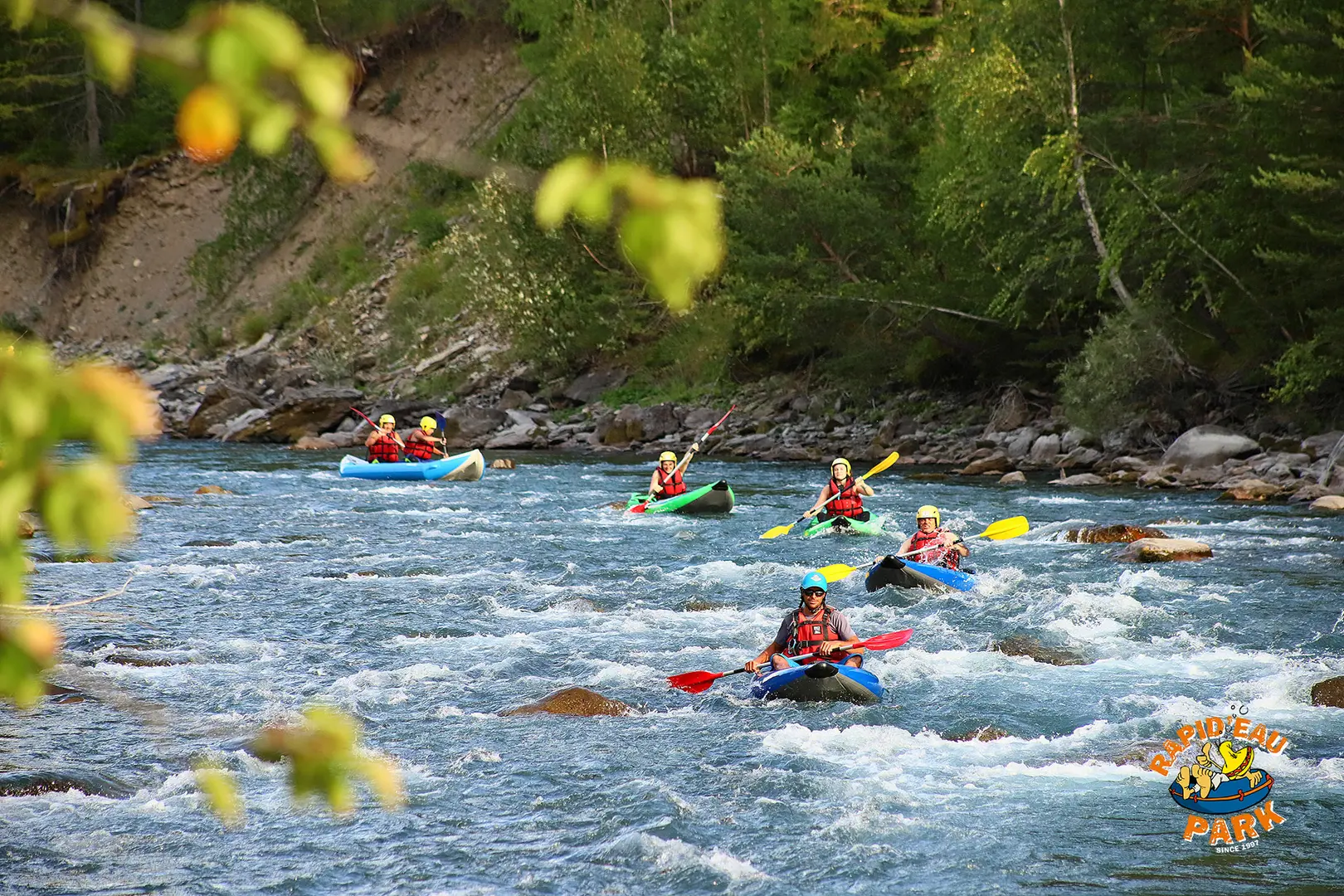 Kayak raft / canoë raft avec Rapid’eau Raft (Méolans-Revel) | Provence ...