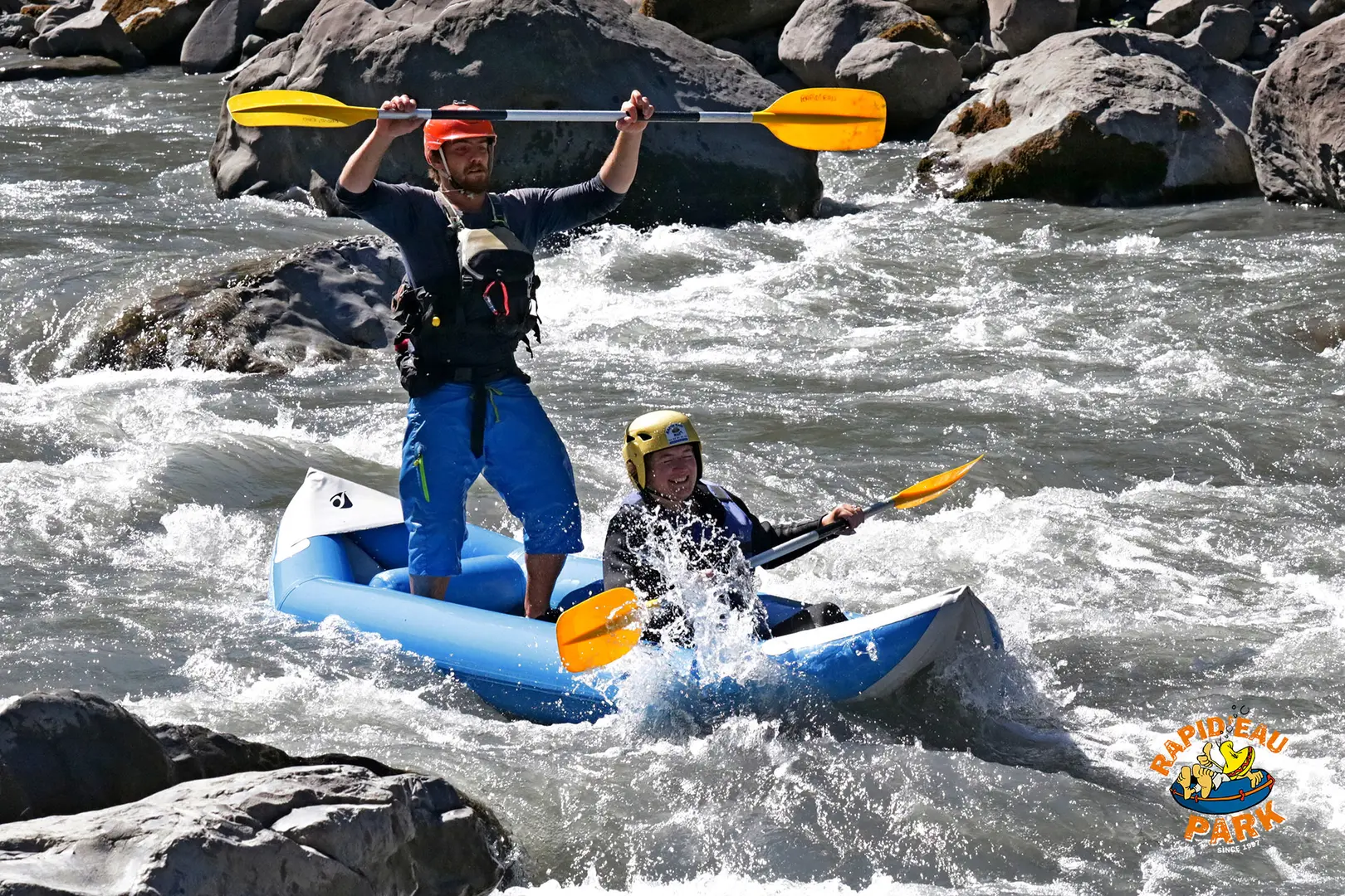 Kayak raft / canoë raft avec Rapid’eau Raft (Méolans-Revel) | Provence ...