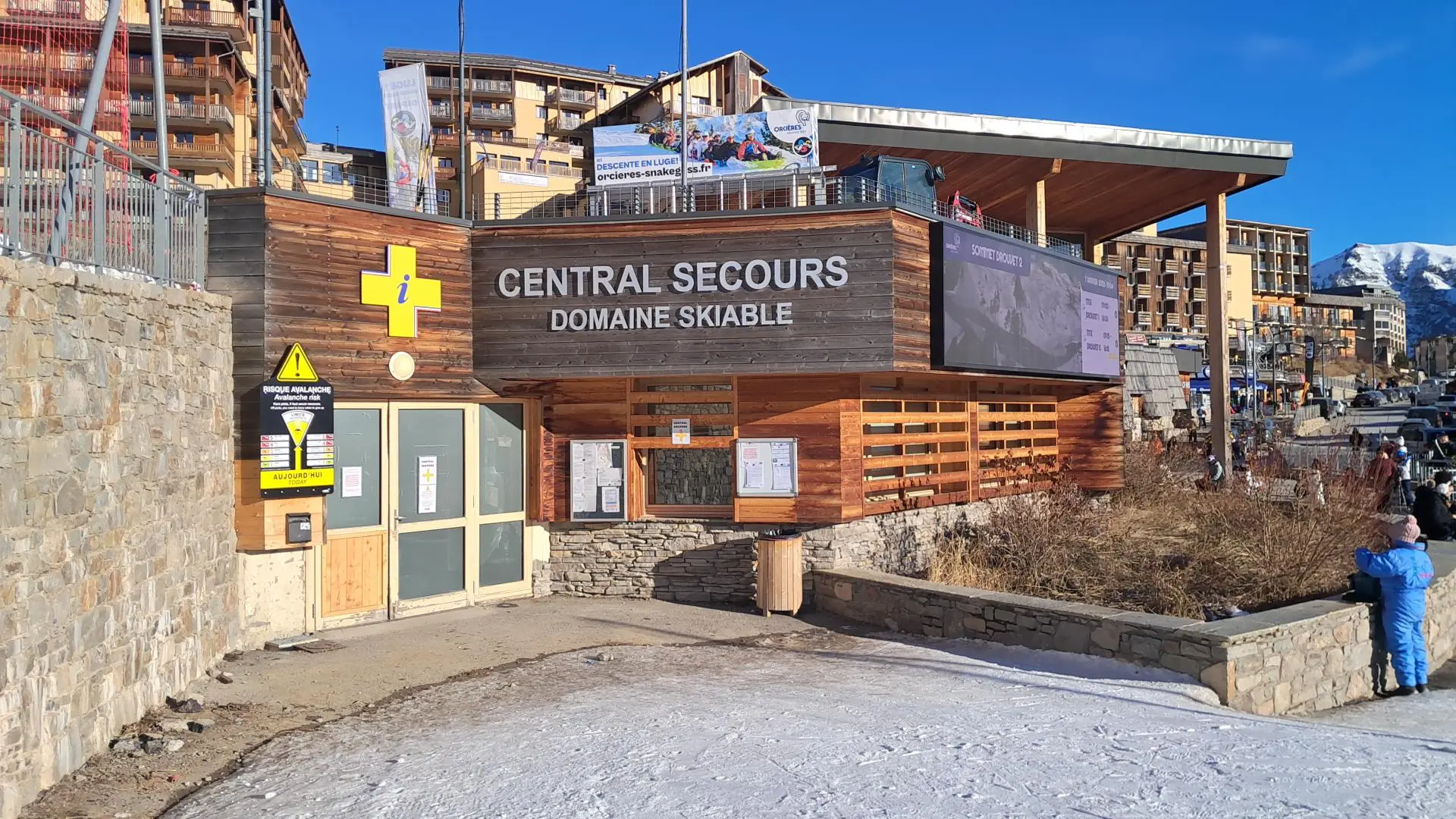 Central secours (Orcières) | Orcières Merlette 1850