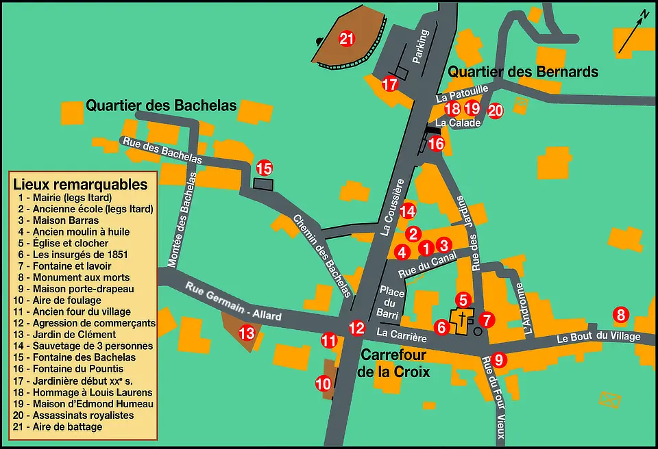 Parcours historique du village du Castellet (Le Castellet) | Provence ...