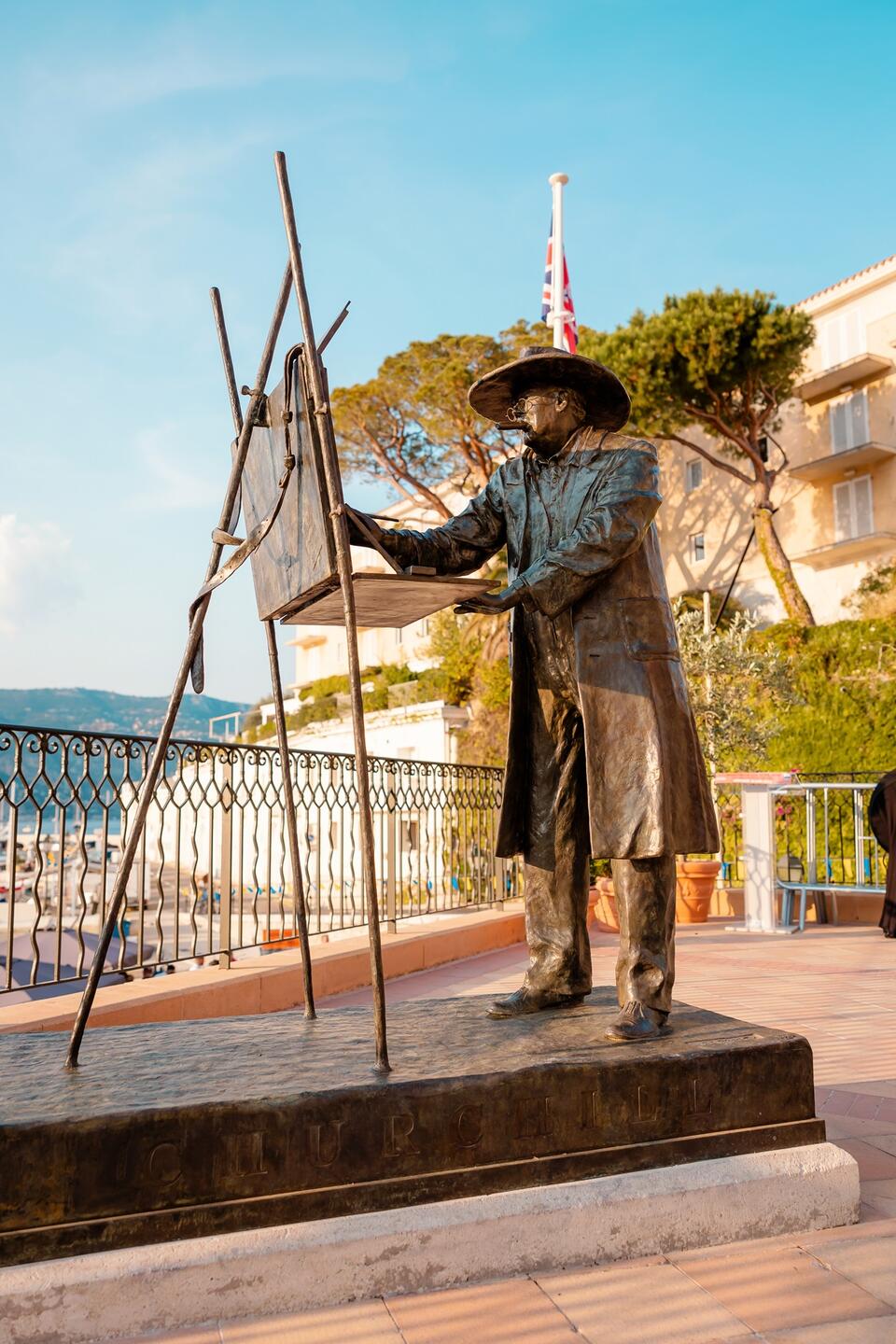 Sculpture « Statue de Winston Churchill » – Paul Rafferty (Saint-Jean ...