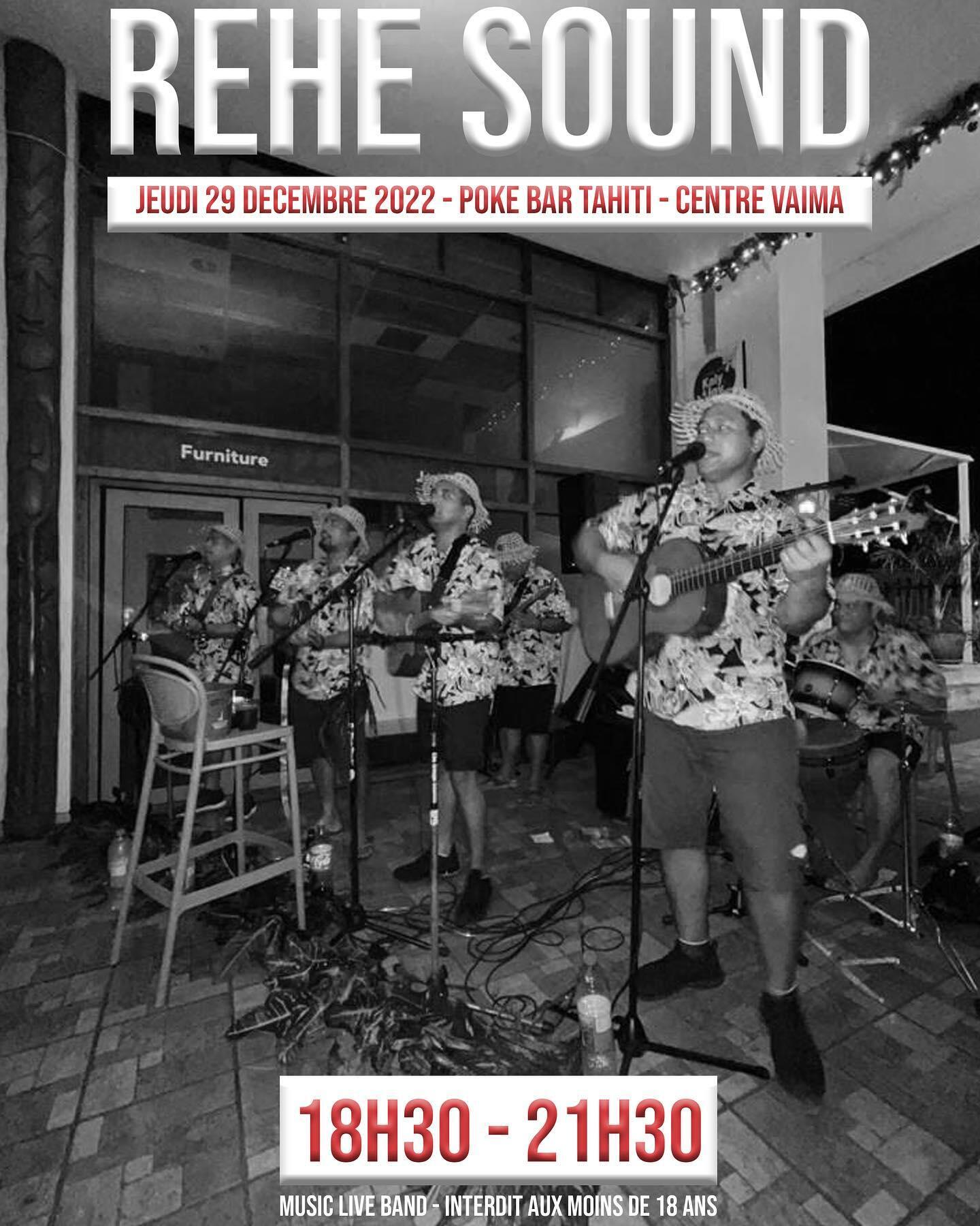 Rehe Sound Concert – Poke Bar Tahiti (Papeete) | Tahiti Tourisme ...
