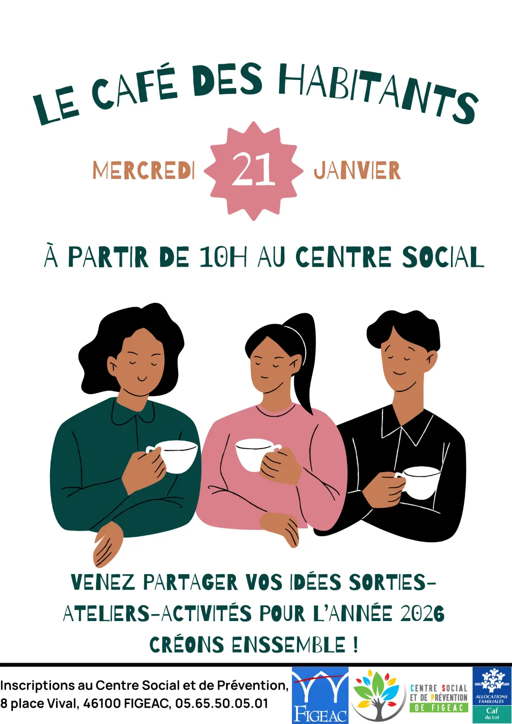 Le Café des habitants au centre social de Figeac (Figeac) | Tourisme Lot
