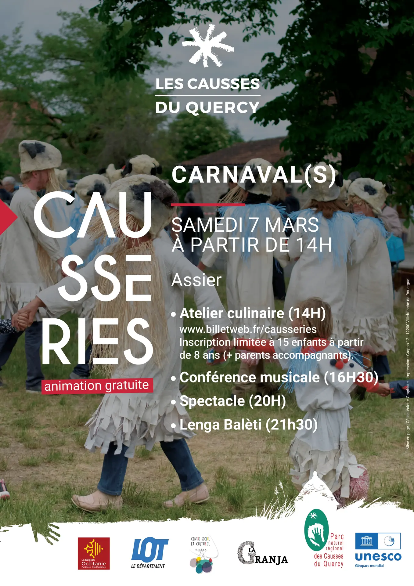 Carnaval(s) Spectacle, conférence, atelier… (Assier) | Figeac Tourisme ...