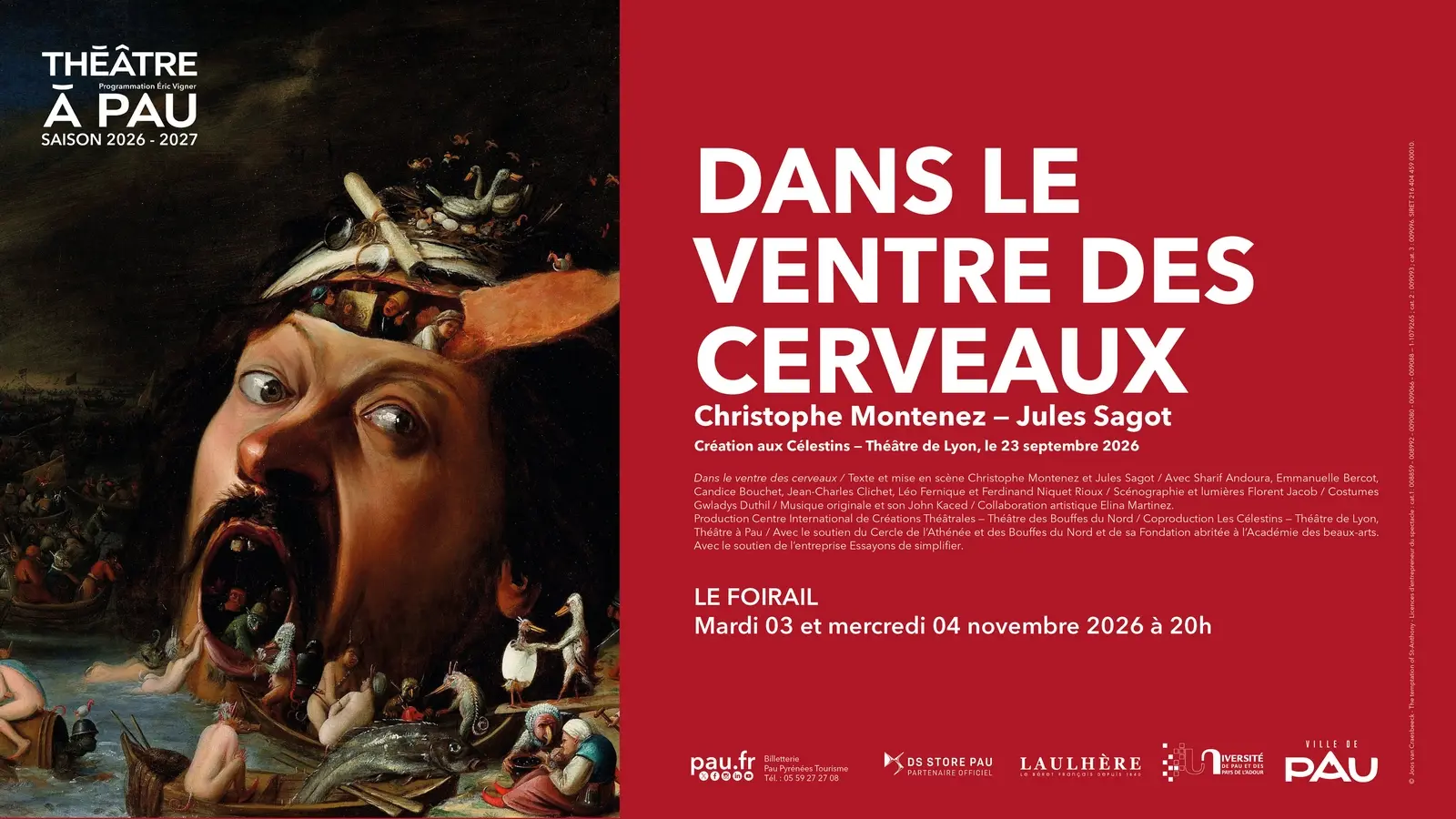 Saison Théâtre à Pau – Dans le ventre des cerveaux (Pau) | Pau Pyrénées ...