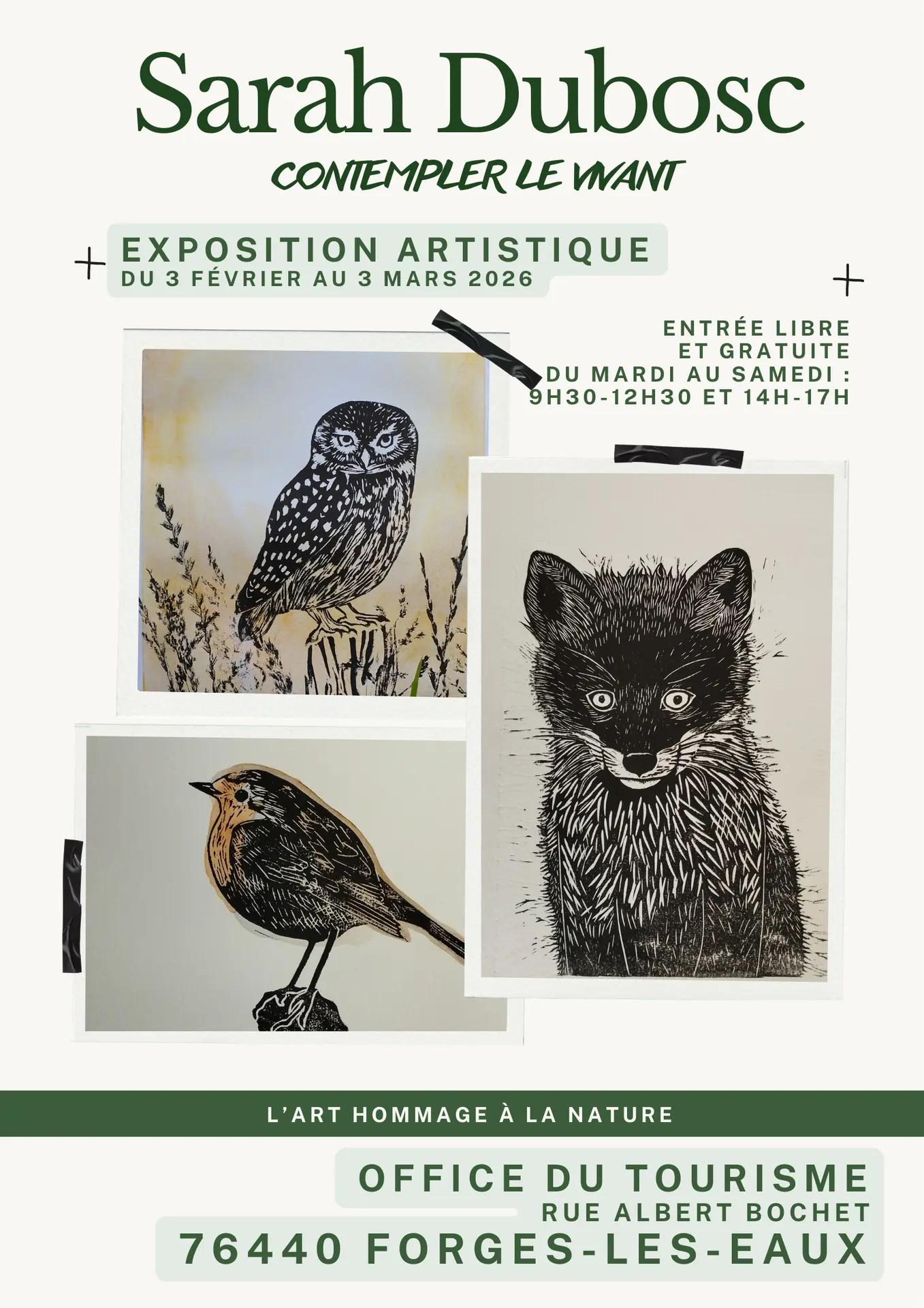 Exposition : Contempler le vivant (Forges-les-Eaux)