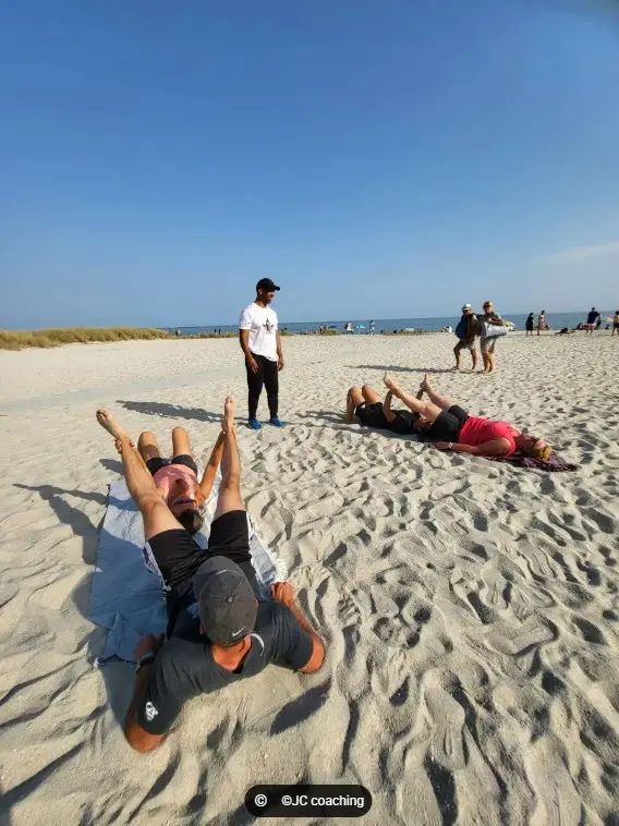 Renforcement musculaire sur la plage (Fouesnant) | Bénodet