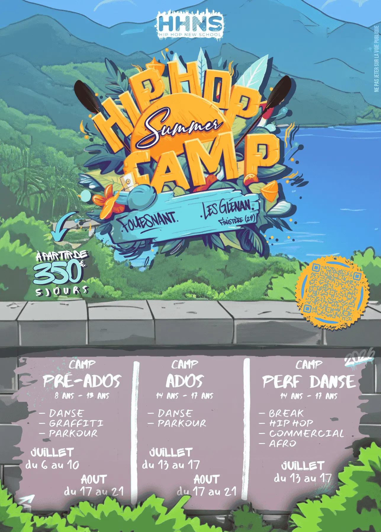 HIP HOP NEW SCHOOL : Camps d’été 100% Hip Hop (Fouesnant) | La Forêt ...