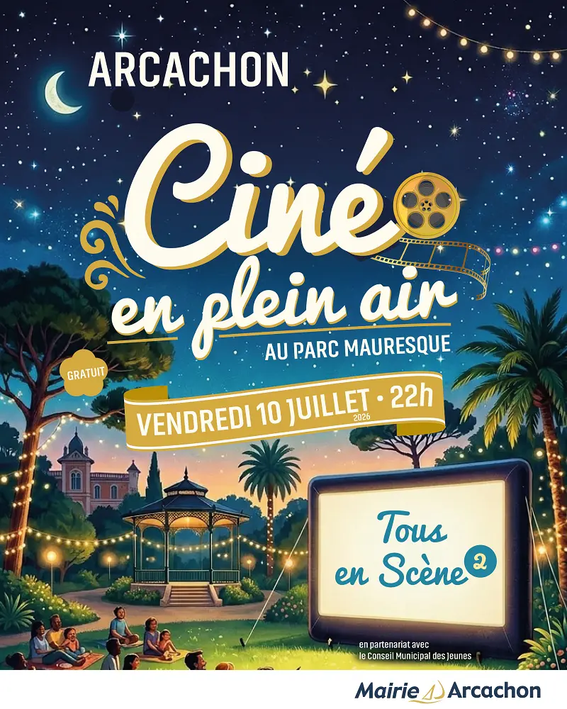 Ciné en plein air (Arcachon) | Destination Arcachon