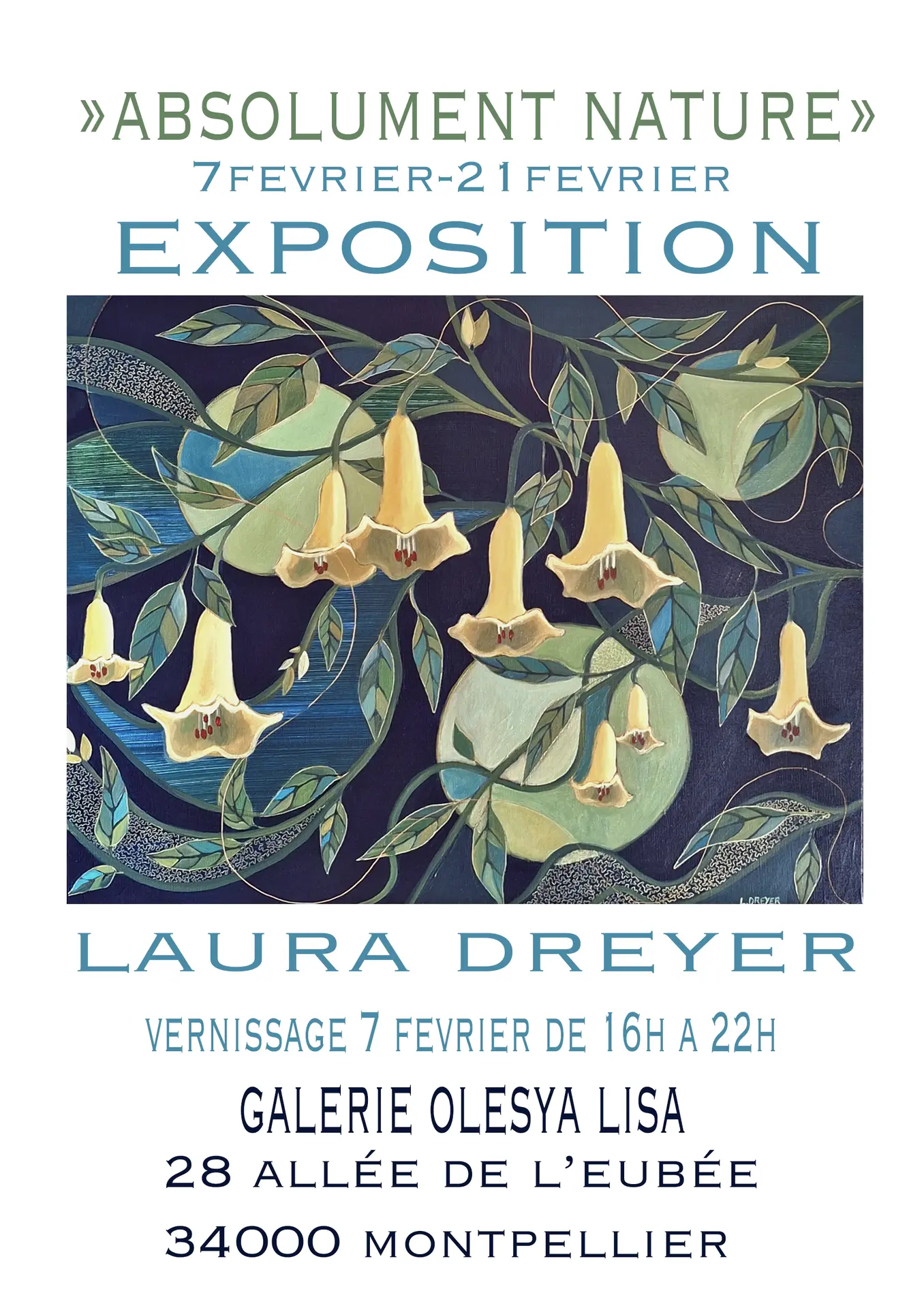 EXPOSITION « ABSOLUMENT NATURE » – LAURA DREYER (Montpellier ...