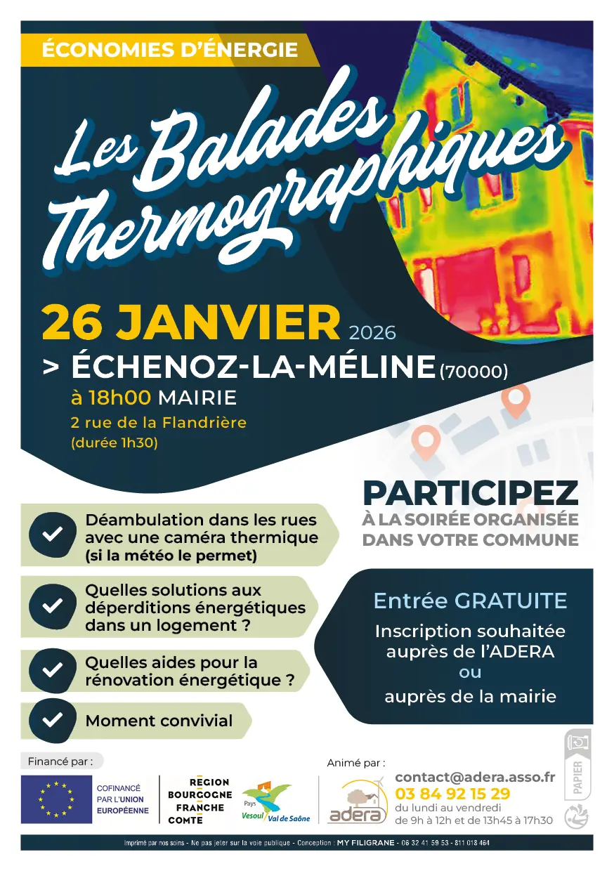 Les balades Thermographiques (Échenoz-la-Méline) | Haute-Saône Tourisme