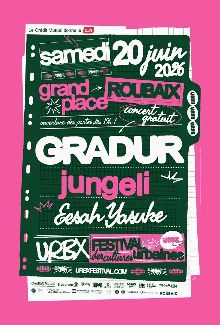 [URBX] Concert Grand’Place – Gradur – Eesah Yasuke – Jungeli (Roubaix ...