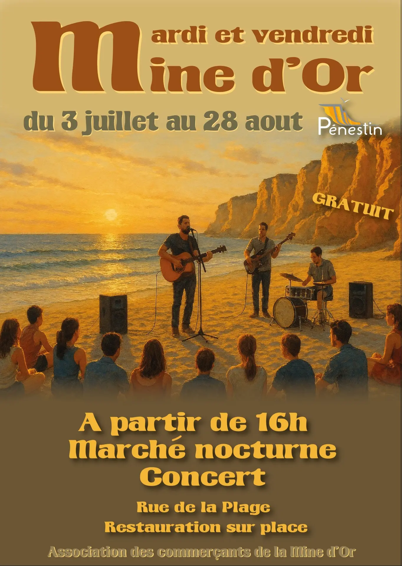 Mardi de la Mine d’Or : Marché nocturne et concert « Dorcha Cobs ...