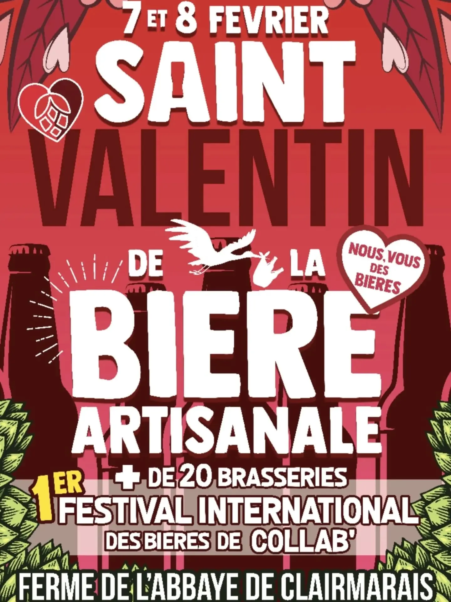 FESTIVAL INTERNATIONAL DES BIERES DE COLLAB’ | Saint-Valentin de la ...