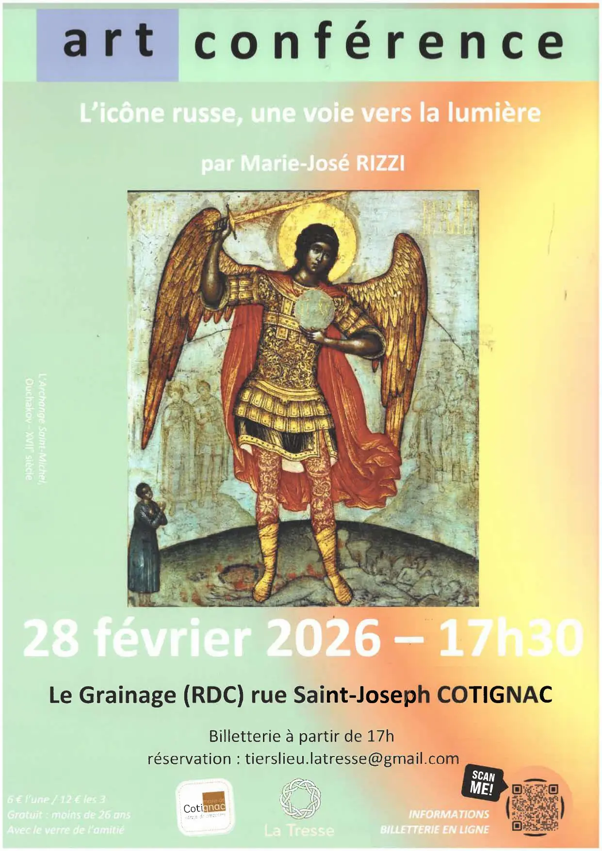 Conférence : L’icône russe, une voie vers la lumière | Art conférence ...