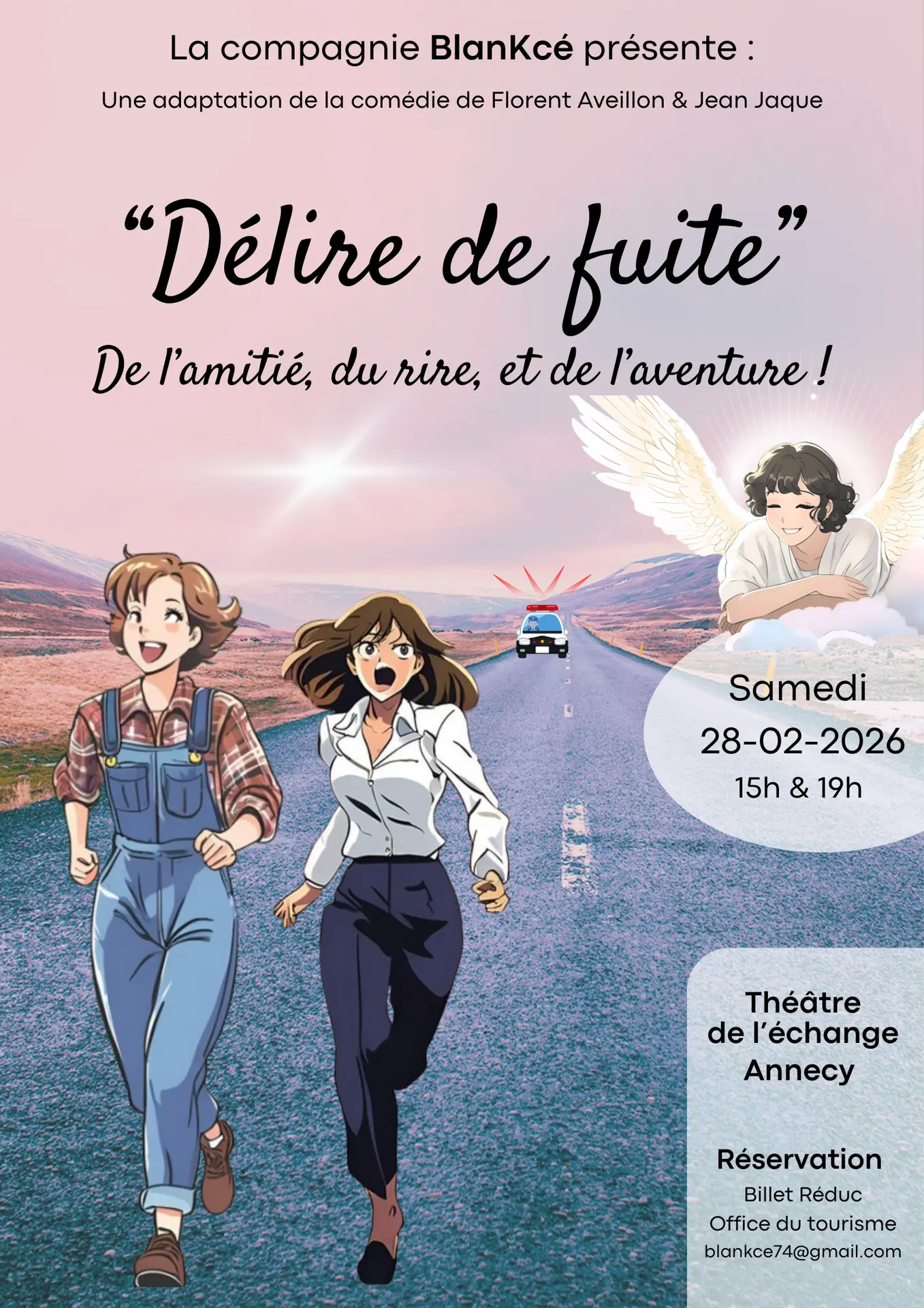 Théâtre : Délire de fuite (Annecy) | Haute-Savoie Mont-Blanc