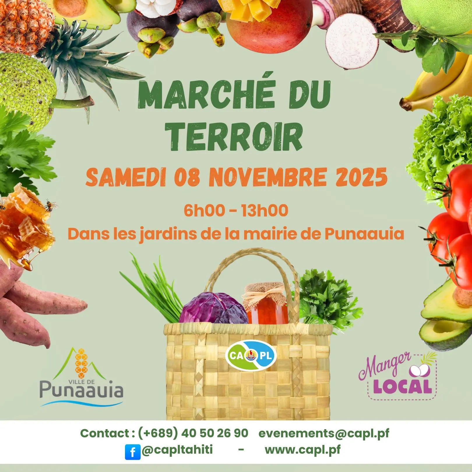 Local Market – City Hall of Punaauia (Punaauia) | Tahiti Tourisme ...