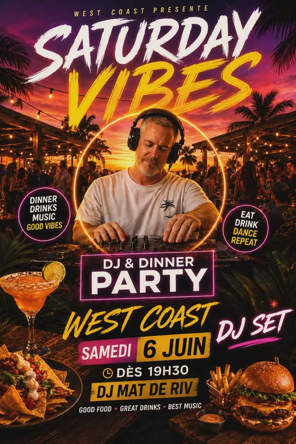 Saturday Vibes – Dj & Dinner party (Noves) | Provence-Alpes-Côte d'Azur ...