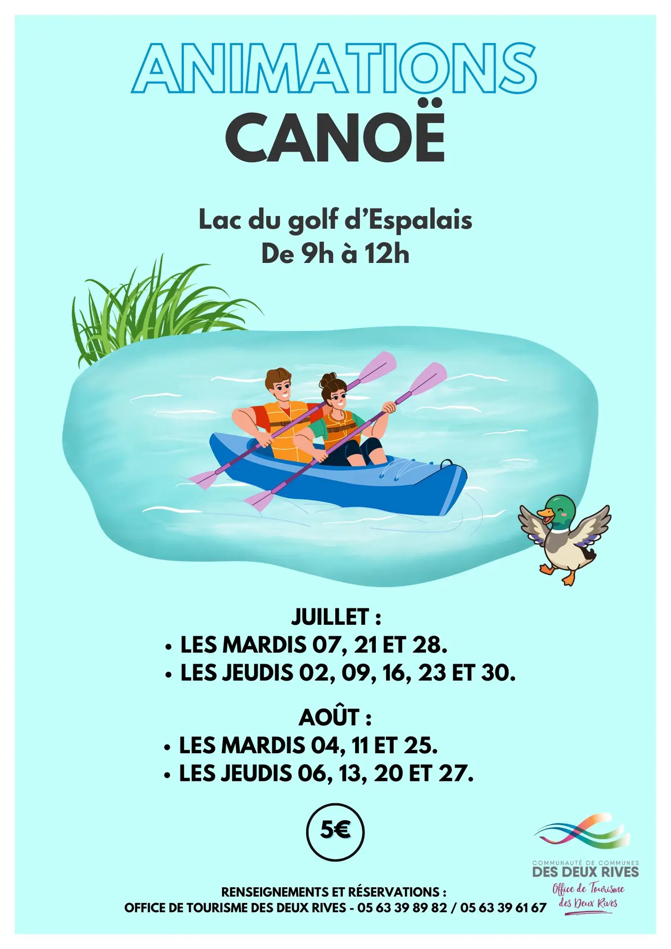 Animations canoë (Espalais) | Tarn-et-Garonne Tourism