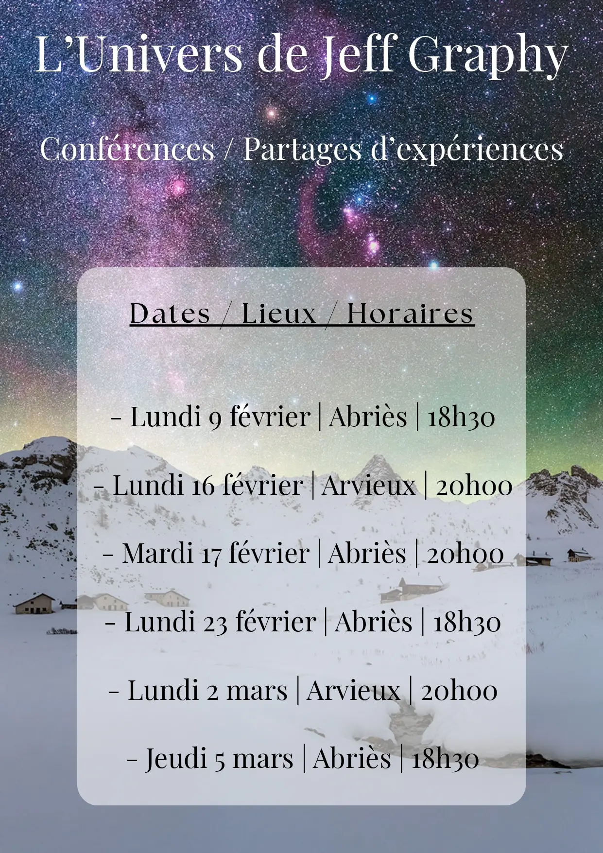 L’Univers de Jeff Graphy (Arvieux) | Guillestrois Queyras