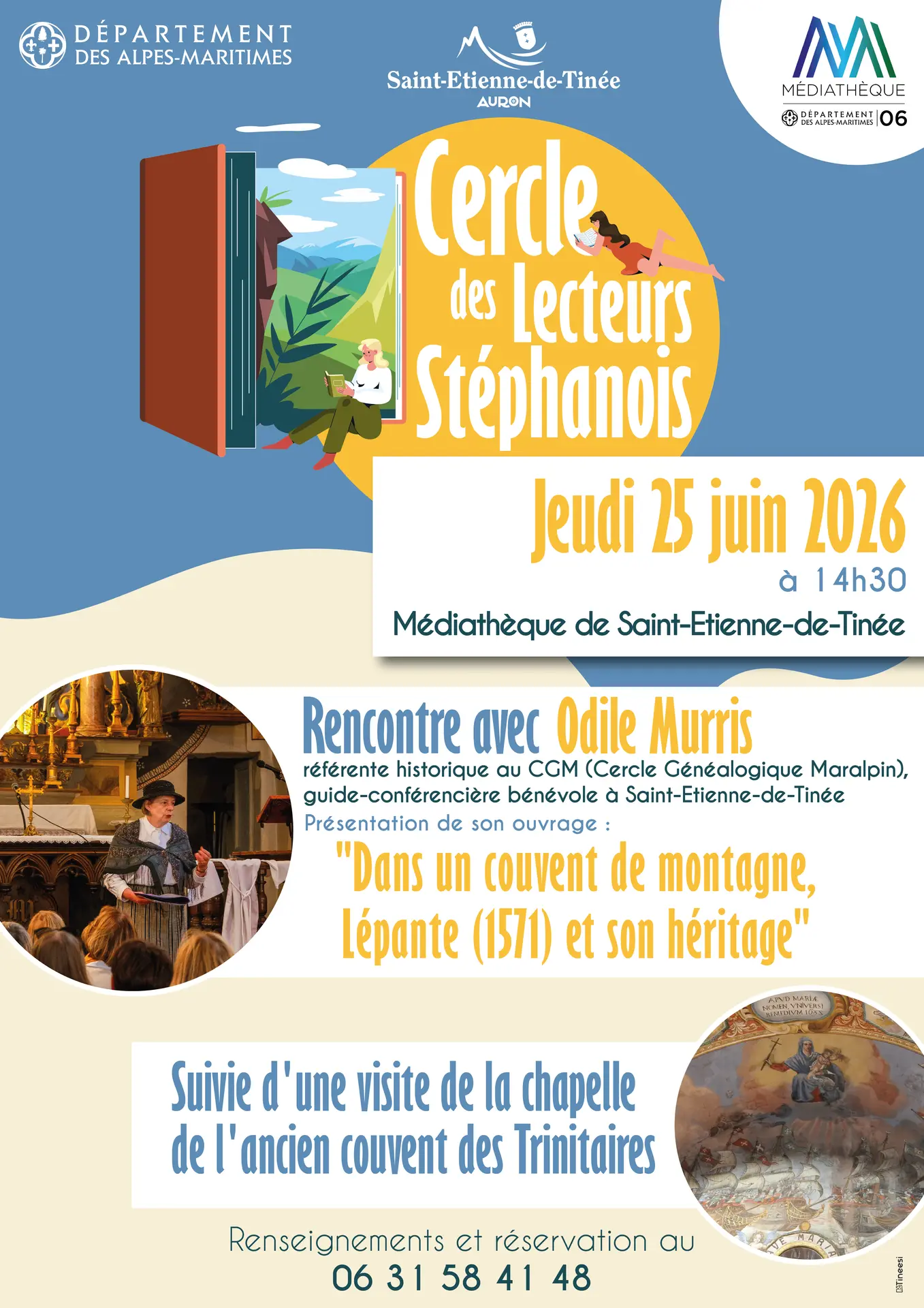 Cercle des lecteurs Stéphanois Rencontre avec Odile MURRIS (Saint ...