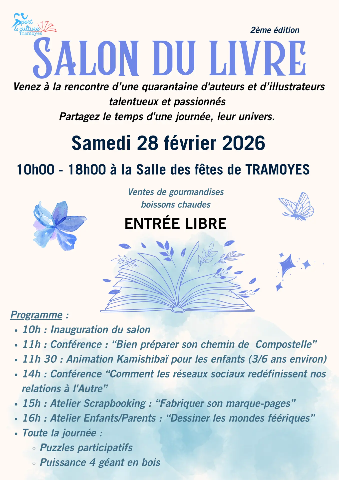 Salon du livre et de l’écriture (Tramoyes) | ADT Ain