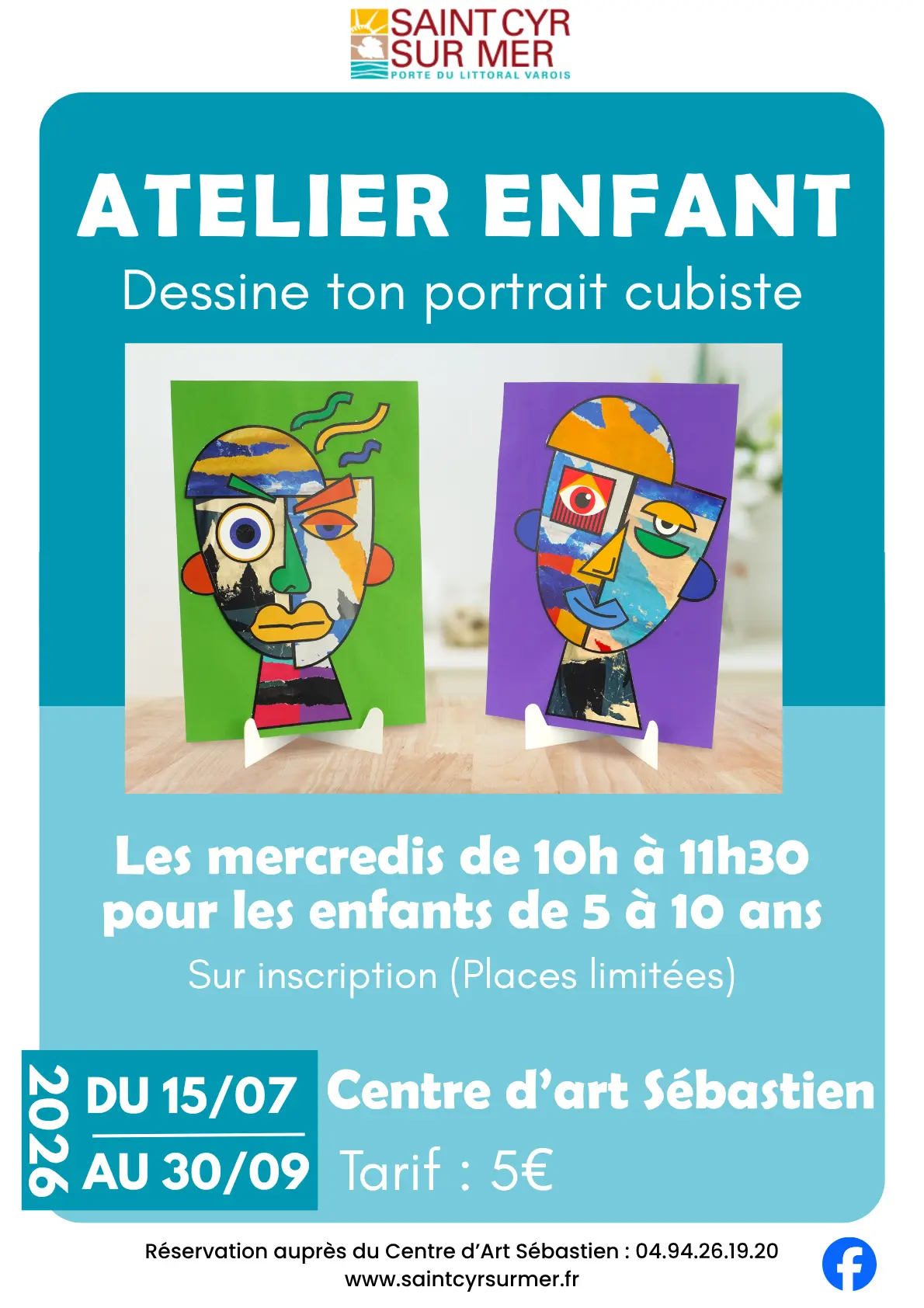Children’s Workshop: Draw Your Own Cubist Self-Portrait (Saint-Cyr-sur ...