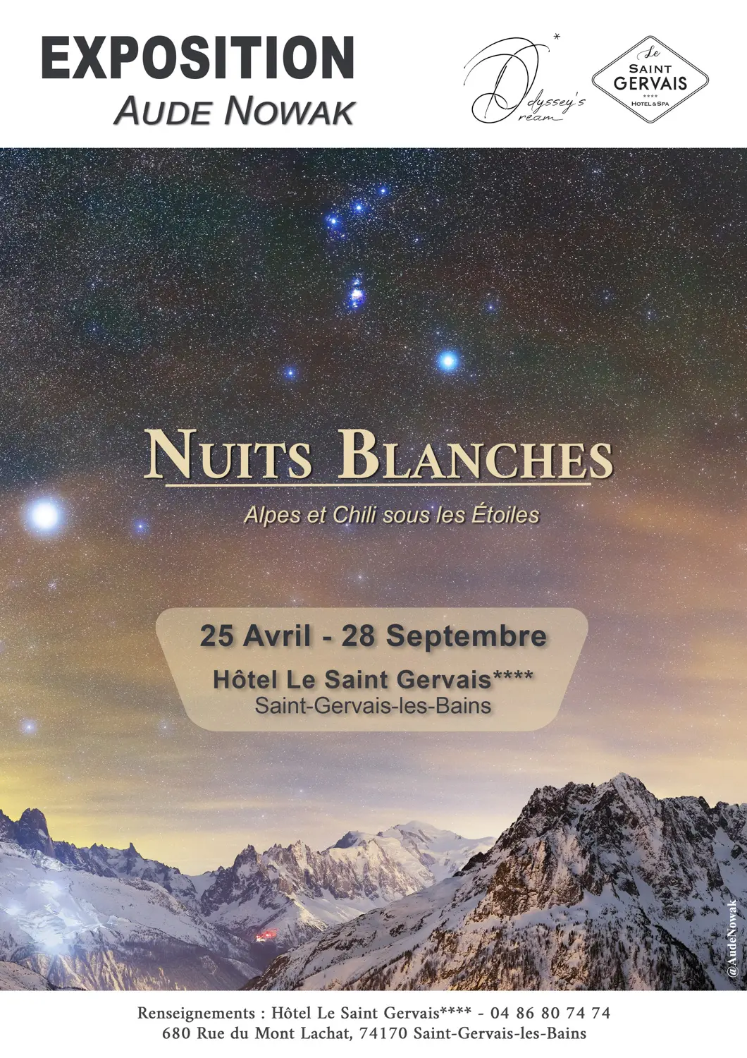 ‘White Nights’ exhibition by astrophotographer Aude Nowak | Saint ...