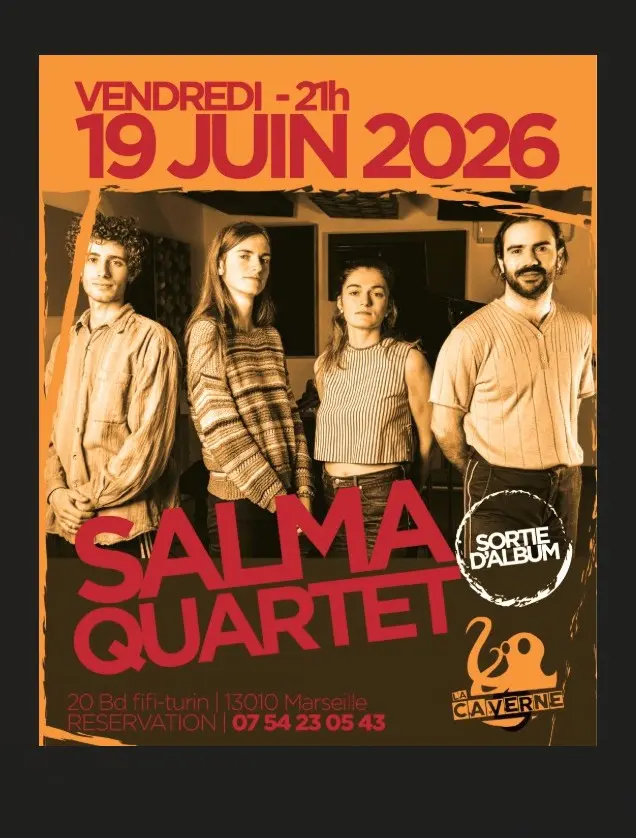 Salma Quartet (Marseille 10ème) | Provence-Alpes-Côte d'Azur Tourisme
