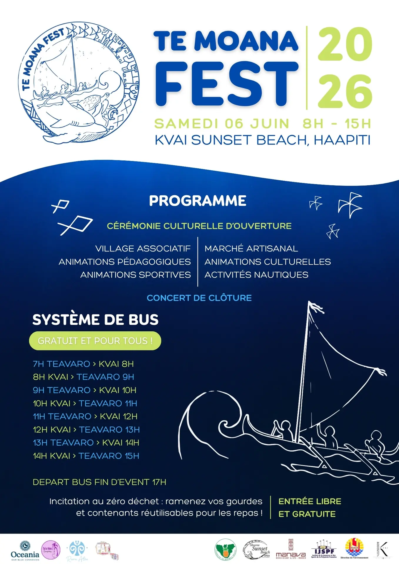 Te Moana Fest 2026 | Kvai Sunset Beach (Moorea) | Tahiti Tourisme ...