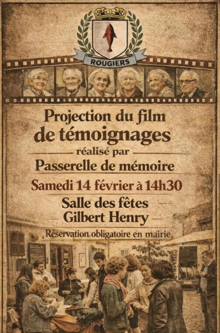 Projection du film de témoignages (Rougiers) | Provence-Alpes-Côte d ...