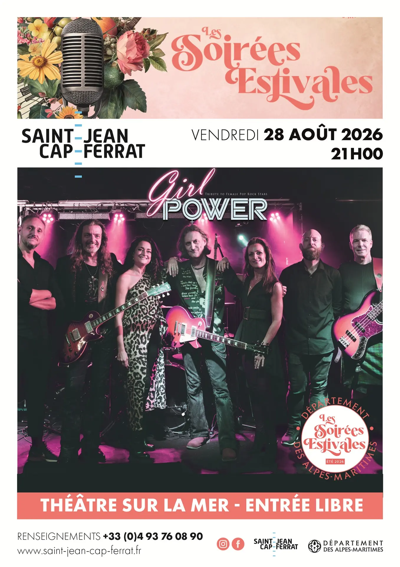 Les Estivales 06 – Girl Power: Tribute to female pop rock stars (Saint ...