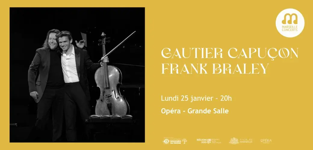Gautier Capuçon & Frank Braley (Marseille 1er) | Marseille Tourism