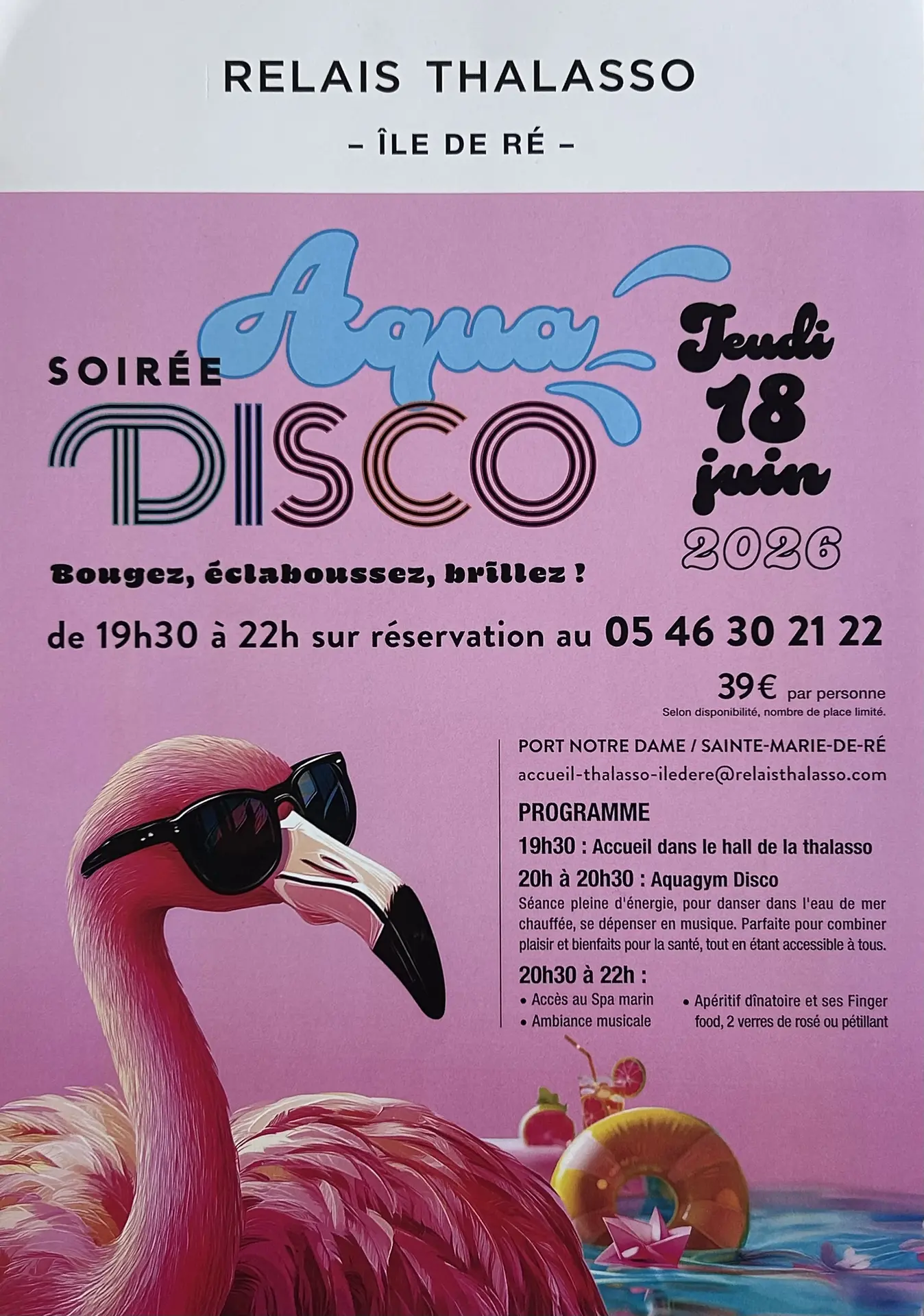 Aqua Disco Night (Sainte-Marie-de-Ré) | Destination Île de Ré ...