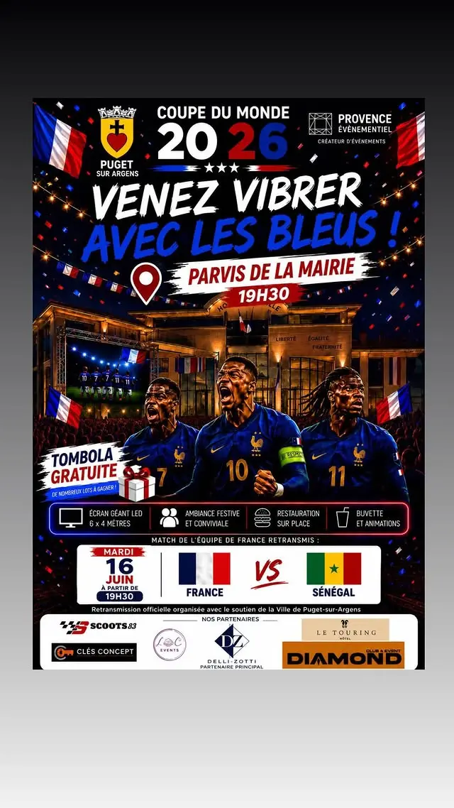Retransmission Match de la coupe du monde (Puget-sur-Argens) | Provence ...