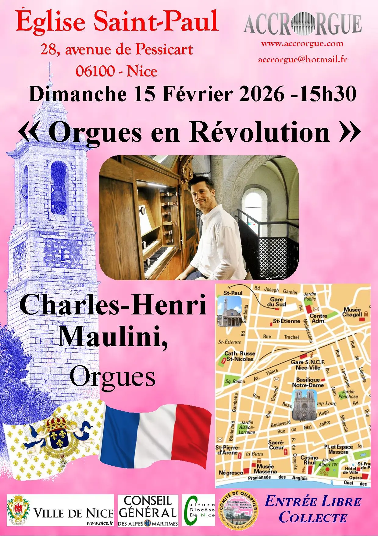 Orgues en Révolution (Nice) | Côte d’Azur France / French Riviera
