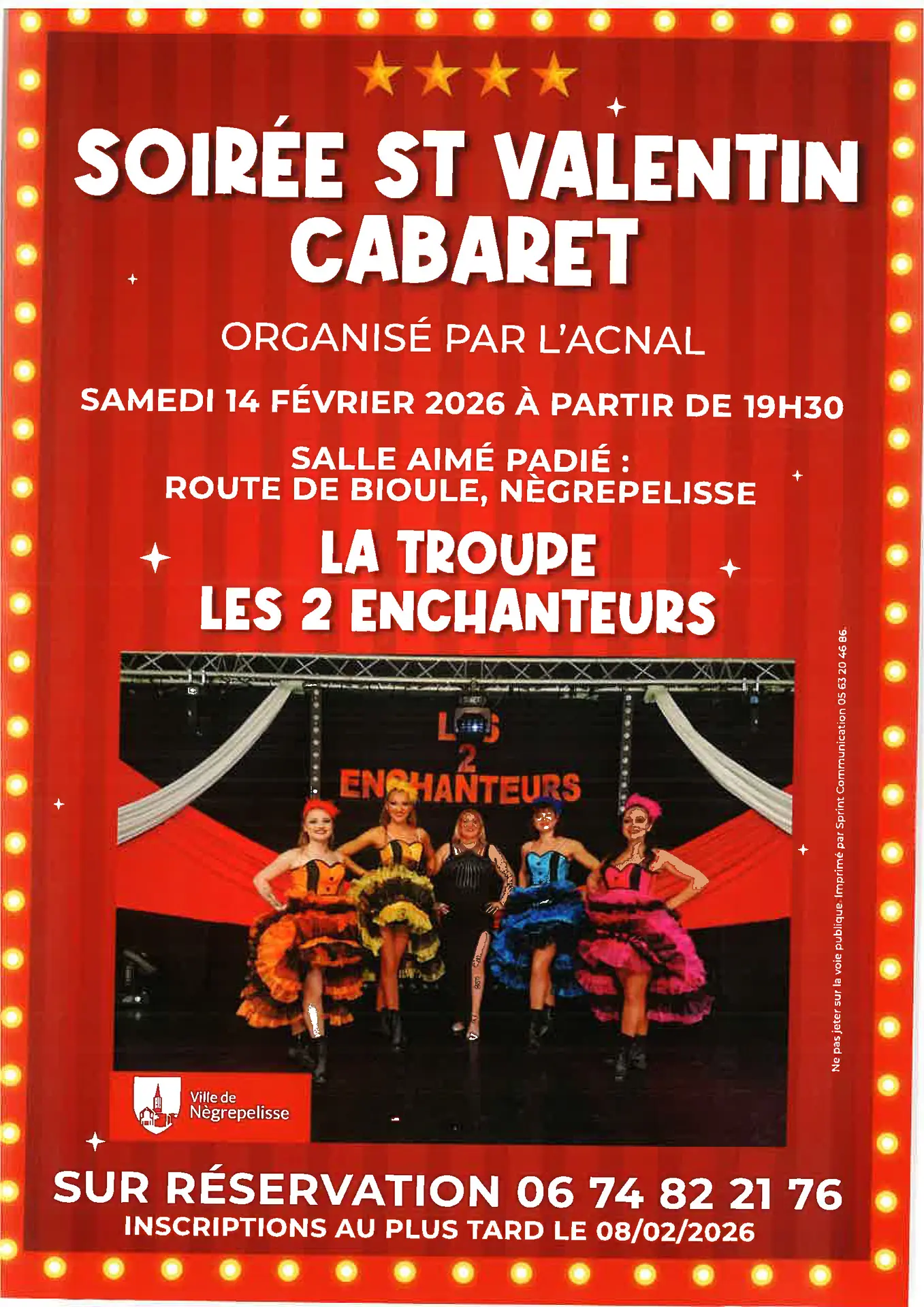 Soirée cabaret de la Saint Valentin (Nègrepelisse) | Tarn-et-Garonne ...