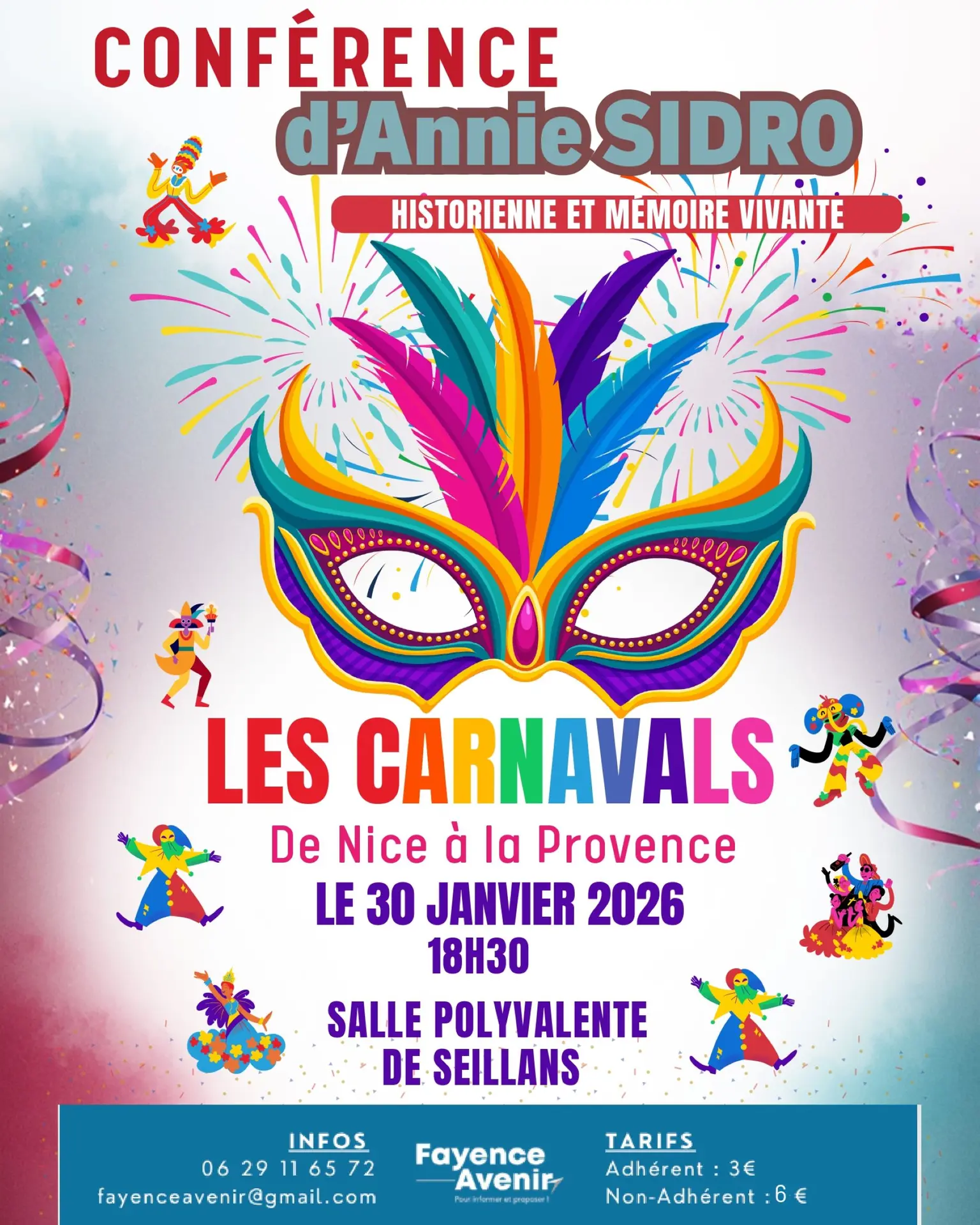 conférence “Les carnavals de Nice à la Provence” (Seillans) | Côte d ...